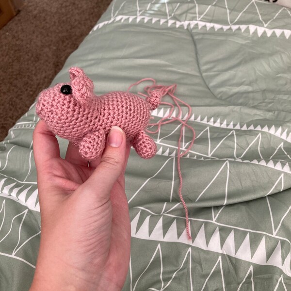 Pocket Pal Pig / Pig Crochet Pattern / Amigurumi Pig / Pig Plush ...