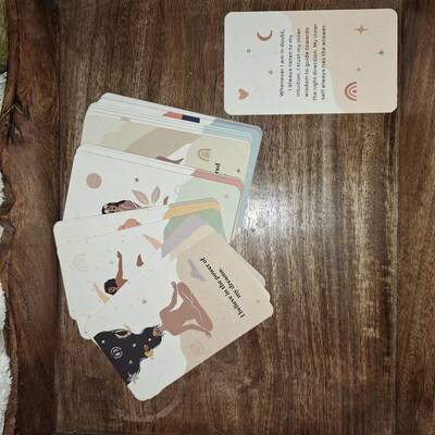 Affirmation Cards, Affirmation Card Deck, Self Care Cards, Mindfulness ...