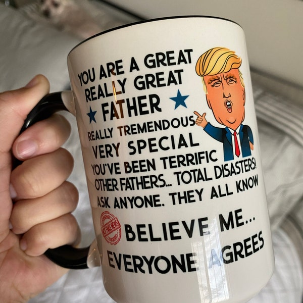 Trump Mug, Fathers Day Gifts for Dad, for Men Gifts for Him, Father ...