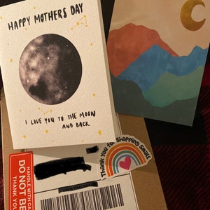 Mother's Day I Love You to the Moon and Back // Mother's Day Card ...