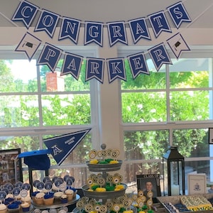 Graduation Banner, Graduation Party Decorations, Congrats Grad Banner ...