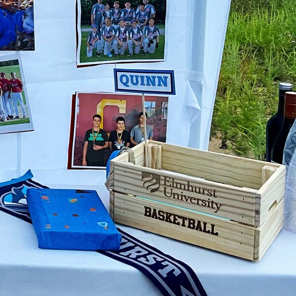 Custom Logo High School or College Graduation Crate Personalized ...