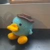 Perry the Platypus Crochet Pattern, Phineas and Ferb Pattern, Ducky ...