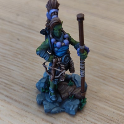 Female Half Orc Monk Hero kiroda - Etsy