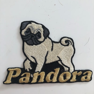 Pug Custom Personalized Iron-on Patch - Etsy