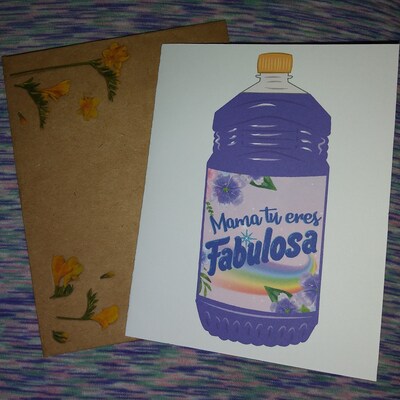 Mama Tu Eres Fabulosa / Feliz Cumpleaños / Gracias Mama / Printable ...