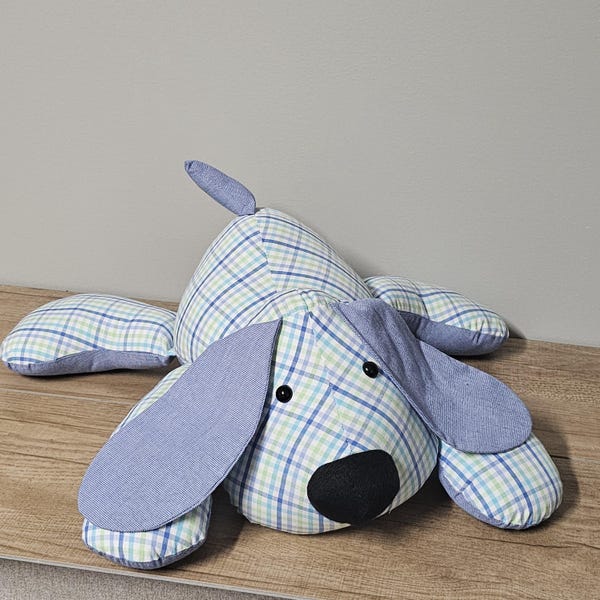 Memory Dog From Clothing Keepsake Dog Made From Clothing Memorial ...