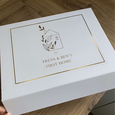 Personalised New Home Gift Box, Housewarming Hamper, Housewarming Gifts ...