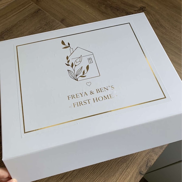 Personalised New Home Gift Box, Housewarming Hamper, Housewarming Gifts ...