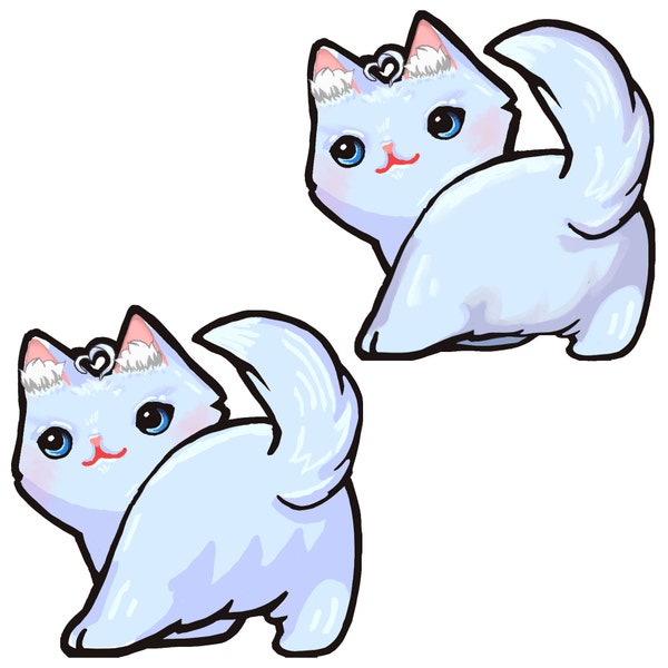 Twitch Emote Pop Cat / Emotes for Streamer / Cat With Open Mouth / Cute ...