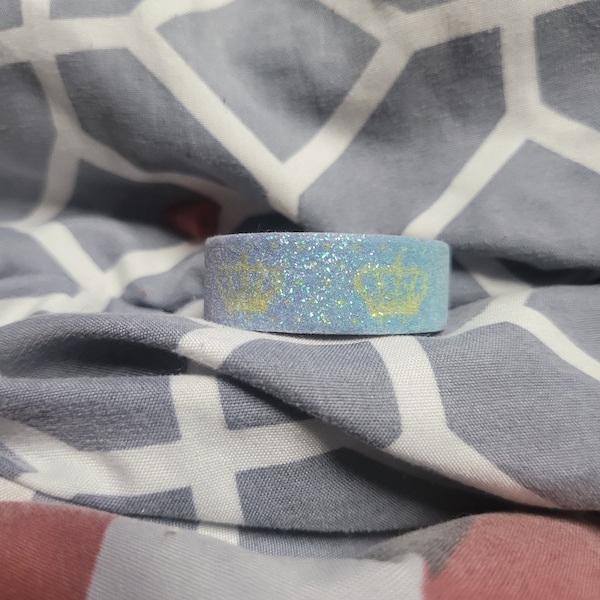 Aqua and Gold Geometric Shapes Washi Tape Planner Scrapbooking Metallic ...