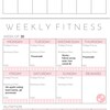Fitness Planner, Wellness Planner, Workout Planner, Workout Tracker ...