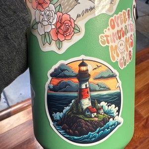 Volcano Sticker, Volcano Eruption Sticker, Eruption Sticker, Nature ...