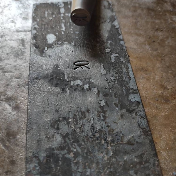 Custom Knife Makers Mark Stamp Makers Mark Knife Stamp Blacksmith Stamp ...