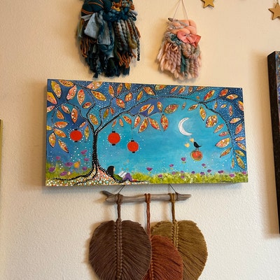 Large Modern Tapestry Boho Woven Wall Hanging Hand Made - Etsy