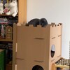 The Castle - Corrugated Cardboard Castle for Bunny Rabbits & Cats - Etsy UK