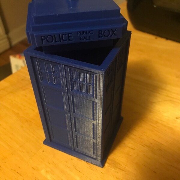 Tardis Container - Etsy