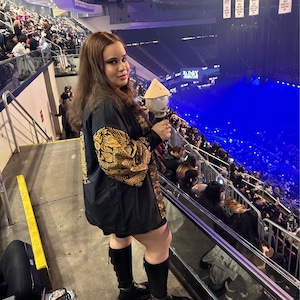 Kitsune Spun Silk Fan Black Nine Tailed Fox Kami Inari - Etsy