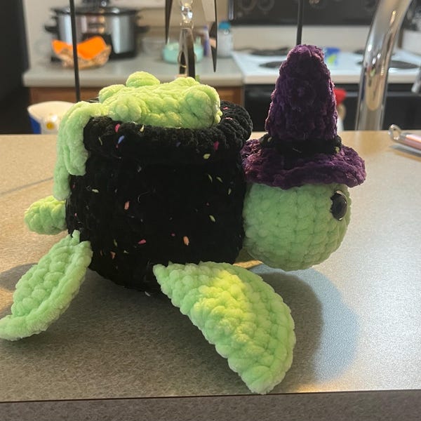 Pineapple Turtle Pattern Crochet PDF Download Beginner Friendly ...