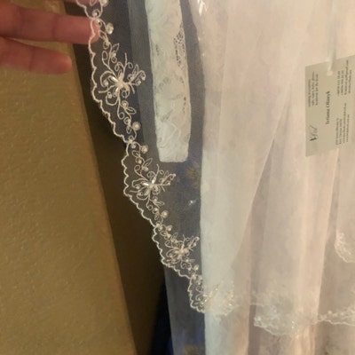 Personalized Wedding Veil With Text Wedding Veil Words Height - Etsy