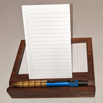 Card Holder for 5 X 3 Note Cards Great for Holding Notes or - Etsy