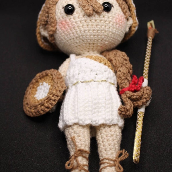 Crochet Pattern PDF: Mythology | Athena - Etsy