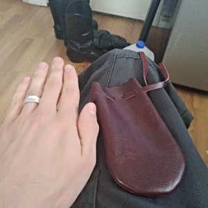 Drawstring Bag Leather Pouch Tablet Holder Marble Bag - Etsy