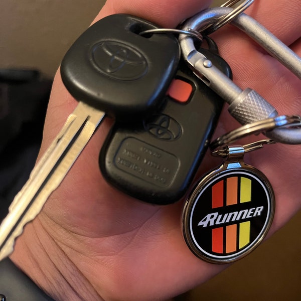 Vintage Toyota 4runner Metal Keychain - Etsy