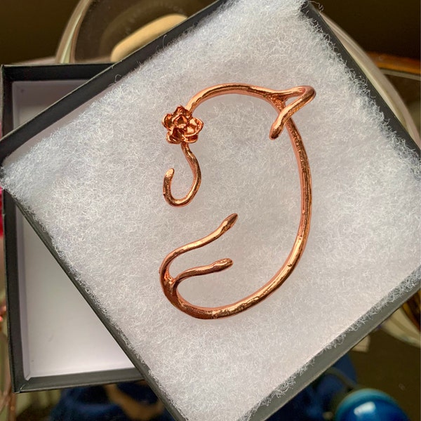 Beauty Beast Ear Cuff, Belle Ear Cuff, Ear Wrap, Jewelry Gift for Her ...