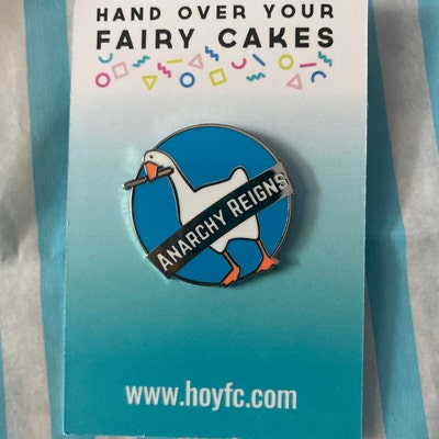 Anarchy Reigns Enamel Pin Untitled Goose Game Lapel Pin - Etsy