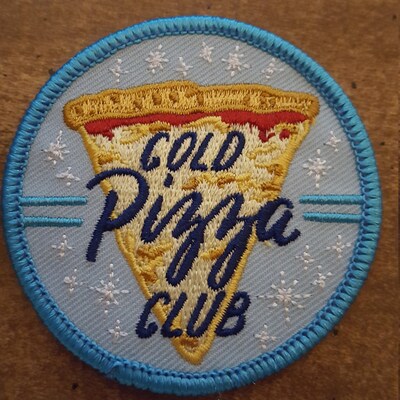 Cold Pizza Club Patch - Etsy