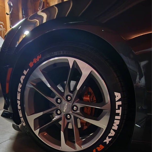 Tire Lettering Permanent SPYDER Can-am Raised Tyre Sticker Fits ...