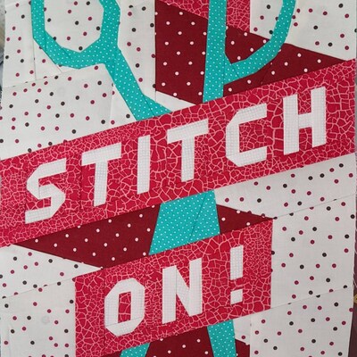 STITCH ON Banner PDF Pattern - Etsy