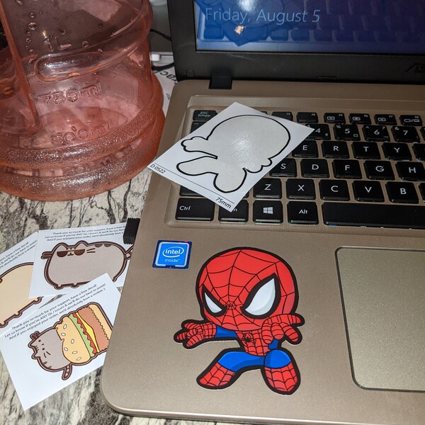 Spiderman MacBook Decal Superhero MacBook Sticker Spider Man Trackpad ...