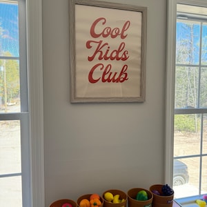 It's Cool to Be Kind, Set of 3 Printable, Kid Room Wall Art, Pink Green ...