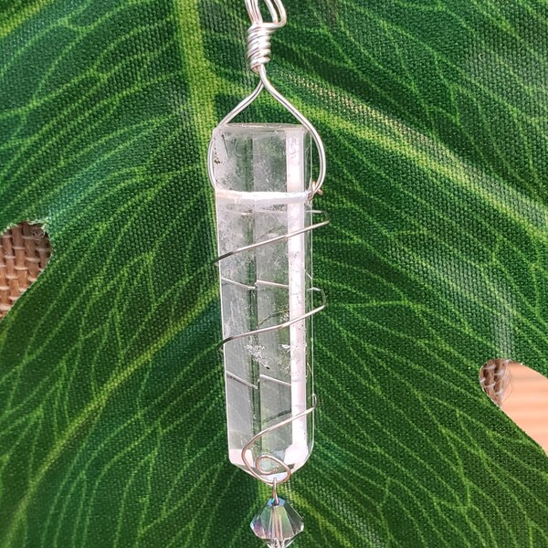 Clear Quartz Crystal Pencil, Crystal Wand Points, Crystal Quartz Pencil ...