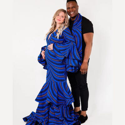 Men's Wedding Suit, African Men's Clothing Suit, African Clothing for ...