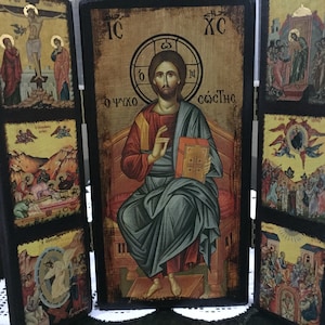 40 HOLY FEMALE Martyrs and Saint AMMON Byzantine handmade | Etsy