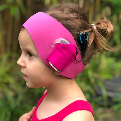 Child&adult Neoprene Swimming Bands for Cochlear Implants - Etsy Australia