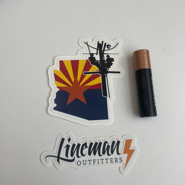 Lightening Bolt & Linemen Hard Hat Decal, Storm Chaser, Power Lineman ...