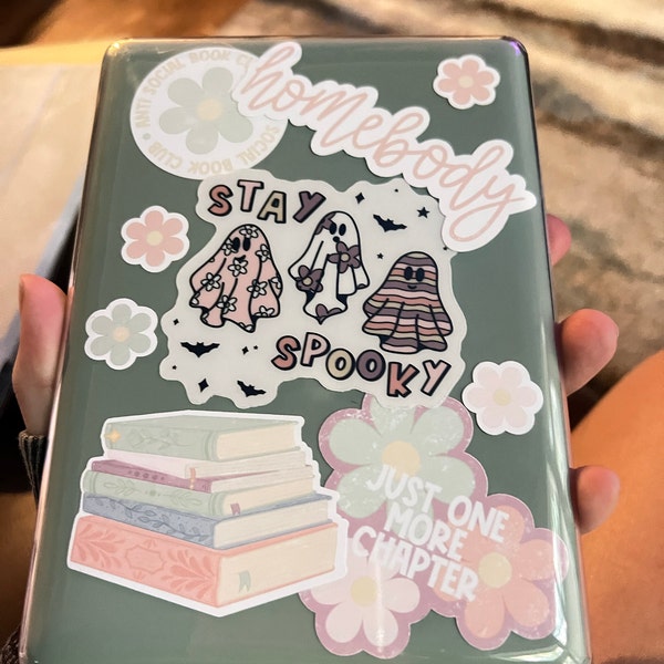 Bookish Sticker Pack Bibliophile Water Resistant Kindle Stickers E ...