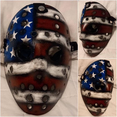 White Jason Voorhees Mask - Etsy