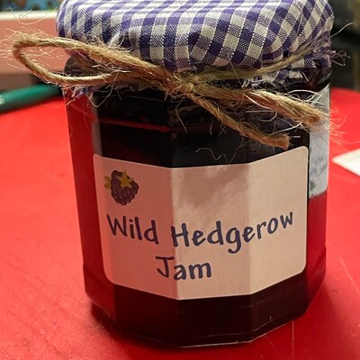 100 X Fabric Jam Jar Tops Wedding Jam Covers 3 Sizes Avalible Twine ...