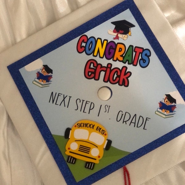 Kindergarten Graduation Cap, Preschool Graduation Cap, Kindergarten ...