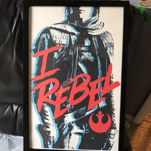 Jyn Erso Character Poster - Etsy