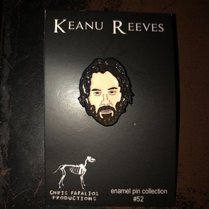 Keanu Reeves Enamel Pin LIMITED EDITION 1 Pin John Wick Gifts for Her ...