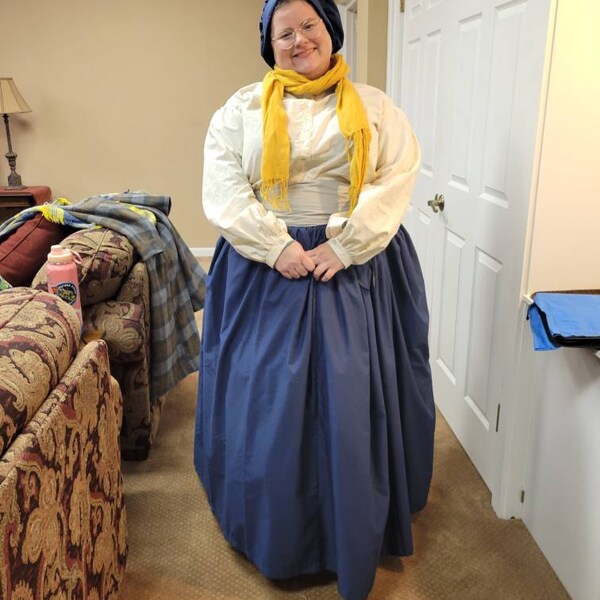 Ladies Civil War Garibaldi Blouse Sizes 6 to 24 Muslin Blouse - Etsy