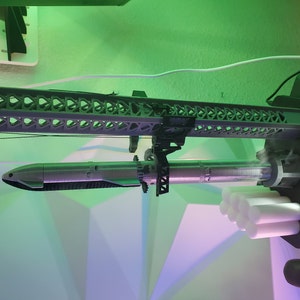 3D Printed Venting SLS Rocket A Desktop Model of Nasa's Space Launch ...