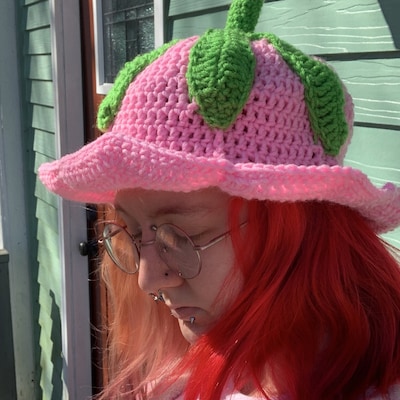 CROCHET PATTERN Crochet Tulip Hat Flower Design - Etsy