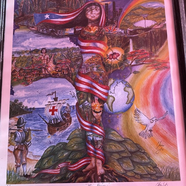 My Puerto Rican Roots (8x10in), the "flamboyán" Tree That Lives in ...